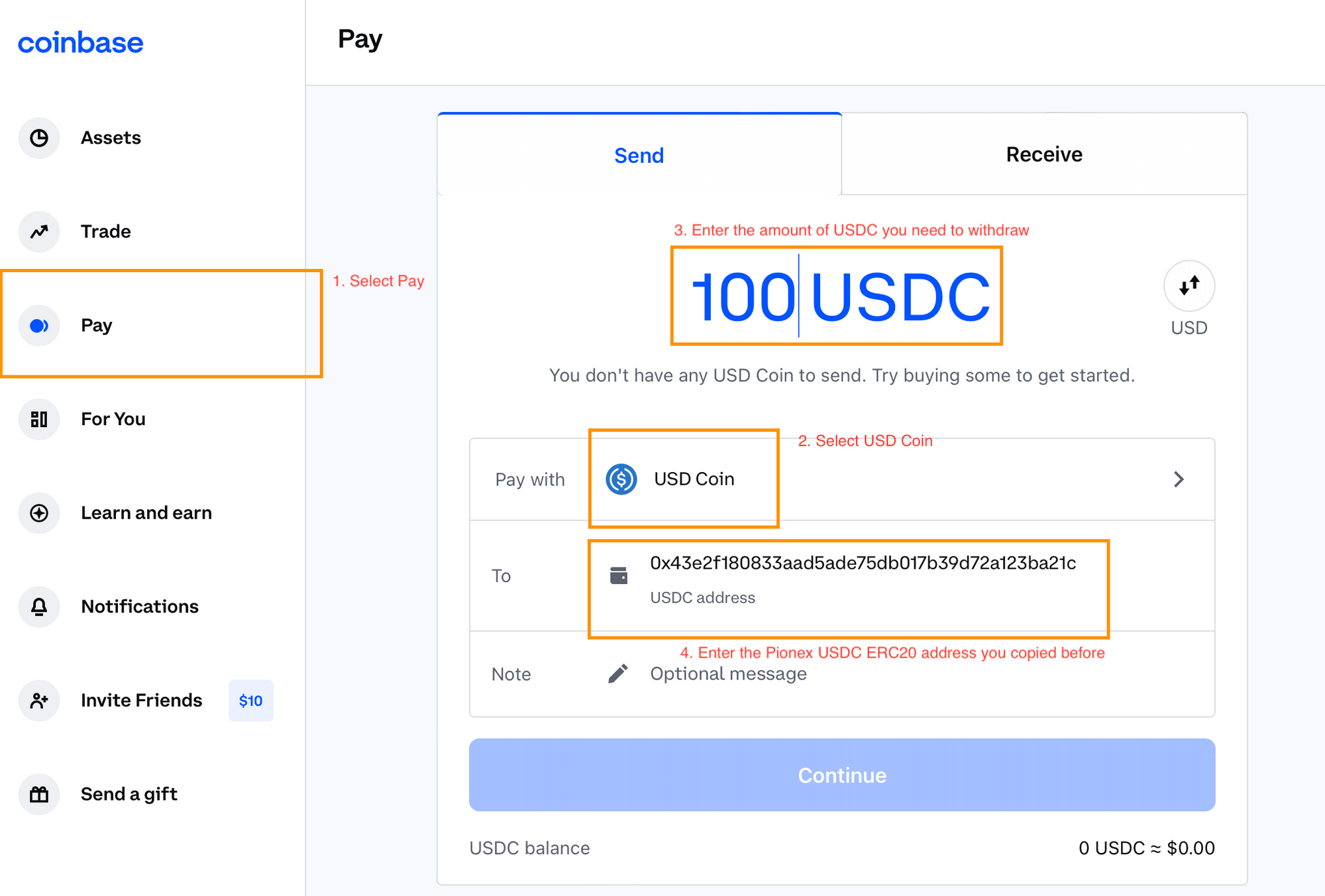 How do I deposit to my Pionex account? - Pionex Trading Bot