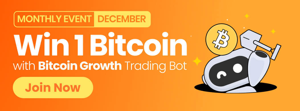 December Event: Finish Tasks to Win 1 Bitcoin - Pionex Trading Bot