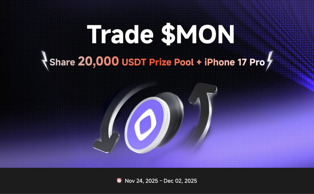 🔥Trade $MON, Win iPhone 17 Pro - Pionex Trading Bot